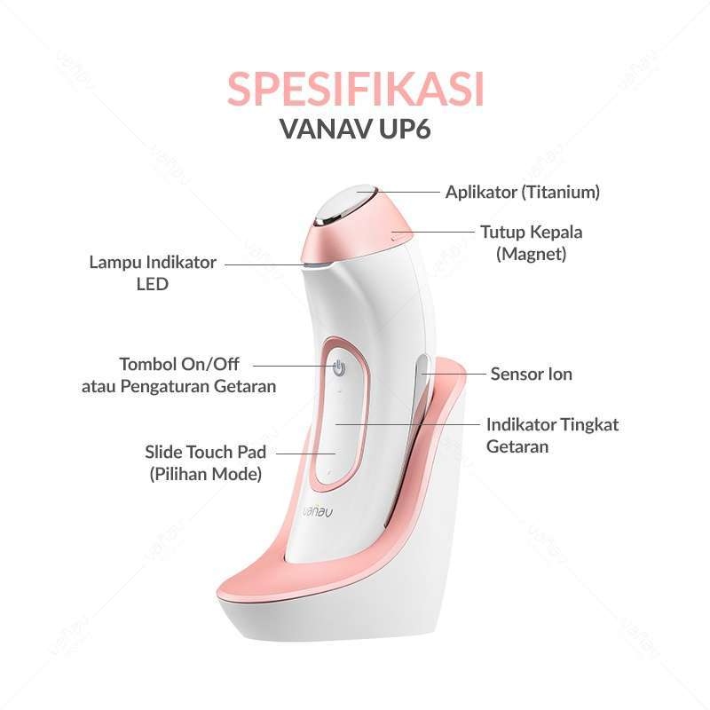 Beauty Device Vanav UP6 - Gold - Vanav Indonesia